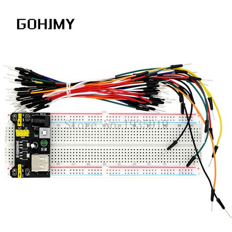 jual ads 3 3v 5v mb102 breadboard power module mb 102 830 points