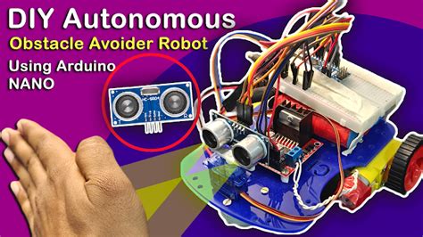 How To Make Diy Autonomous Obstacle Avoiding Robot Car Using Arduino