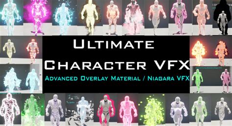 Ultimate Character Vfx 카테고리 이펙트 Ue 마켓플레이스
