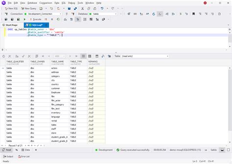 SQL SHOW TABLES List Tables Listing Tables In Database With Examples