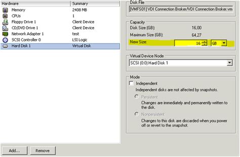 How To Extend The VMDK And The Windows Disk