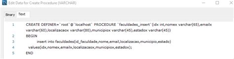exemplos mysql stored procedure sp procedimento armazenado no mysql