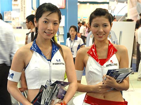 Computex Beauties Exposed Computex Taipei Part HardwareZone Com Sg