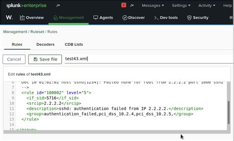 Release 430 Manual Tests Splunk Installation · Issue 13240 · Wazuhwazuh · Github