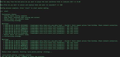 Bug Problem With Binance Api Call Error · Issue 402 · Hummingbothummingbot · Github
