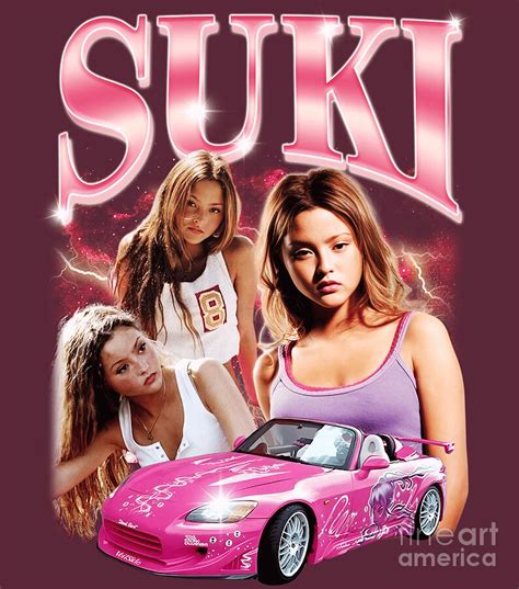 Retro Suki Fast Furious Devon Aoki Digital Art By Lydia Vazquez Fine