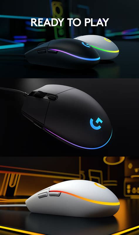 Logitech G Nd Gen Lightsync Gaming Mouse Shopee Malaysia