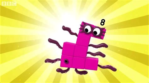 Numberblocks Number 8 Octoblock Youtube