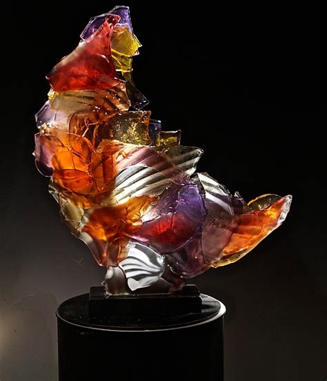 Stripes By Caleb Nichols Art Glass Sculpture Artful Home