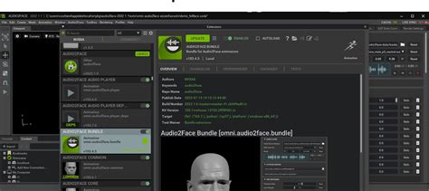 Updating Audio2face Bundle In App Cause Crash Audio2face Closed