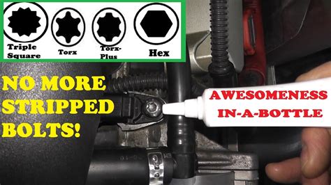 How To Remove A Stripped Torx Bolt