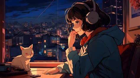 Premium Photo Anime Gamer Girl Wins Online Game