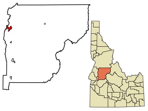 Map Of Mccall Idaho