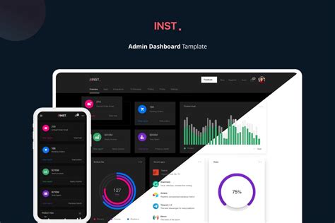 Inst React Admin Template With Graphql Minimalist React Dashboard