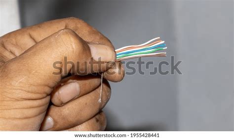 Lan Network Cabling Process Using Utp Stock Photo Shutterstock