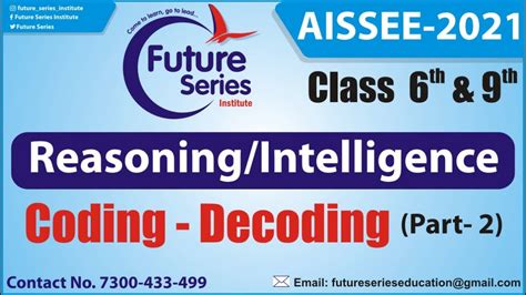 Coding Decoding Part 2 Coding Decoding Reasoning Tricks Solve
