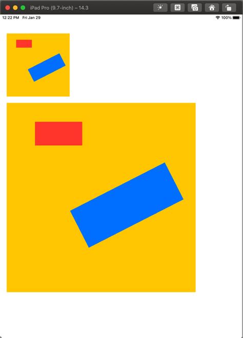 Ios Calculate New Size And Location On A Cgrect Stack Overflow