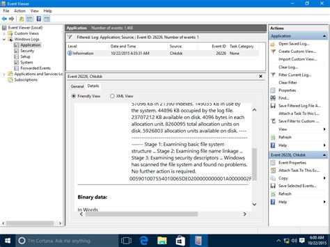 How To Find Chkdsk Results In Windows 10