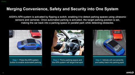Amd Powers Aisin Next Generation Automated Parking Assist System