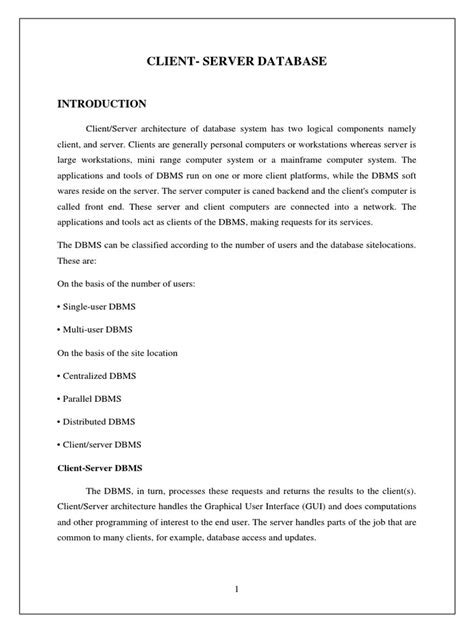 client server database download free pdf client server model databases