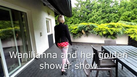 Double Golden Shower Show Nylon Vintage Erotica By Wanilianna