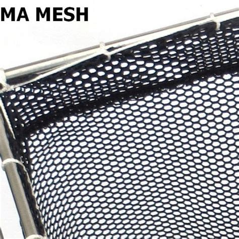 Dip Net 17½ D Shape Frame Black Fryma Mesh