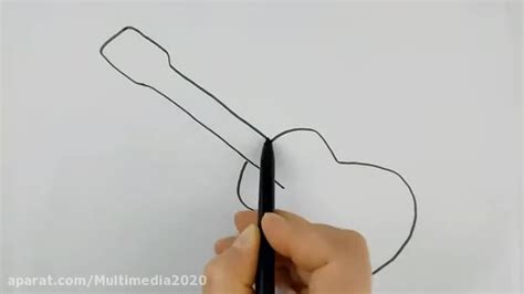 آموزش نقاشی به کودکان این قسمت کشیدن نقاشی گیتار