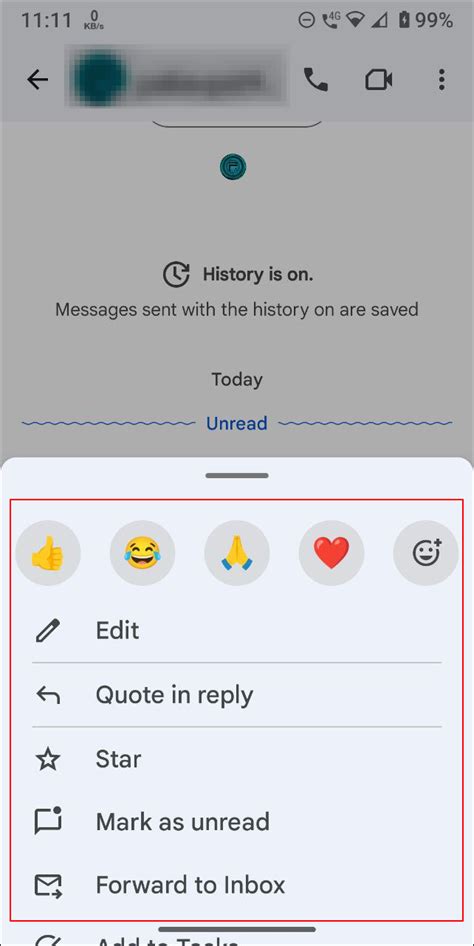 How To Edit Or Delete A Message In Google Chat