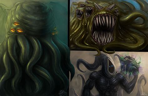 Old Ones Sketch By Nyogthaart On Deviantart
