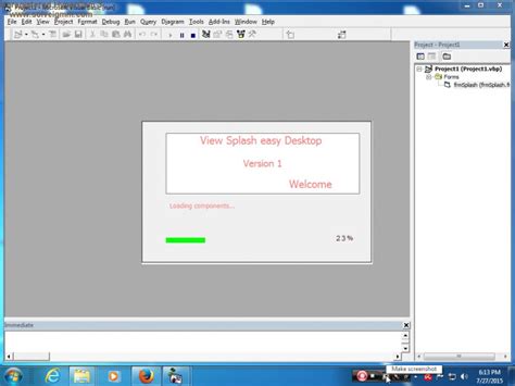 easy and simple splash using visual basic sourcecodester