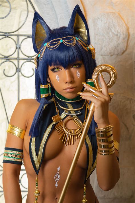 Glimmering Beautiful Bastet Cosplay By Non Sankaku Complex