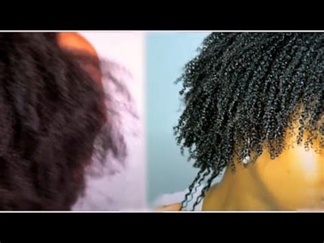 How To Make Your Natural Hair Curly Lasting Curl Definition On Afro Kinky Hair
