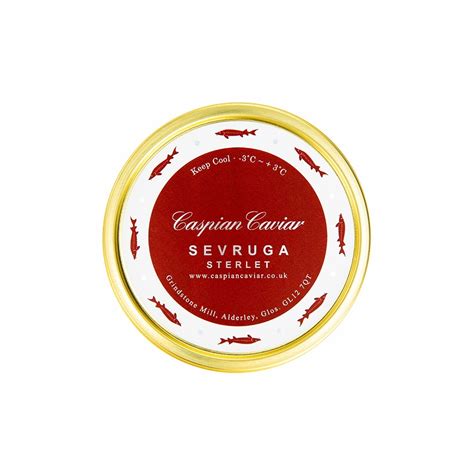 Buy 250g Tins Of Sevruga Caviar From Caspian Caviar Online