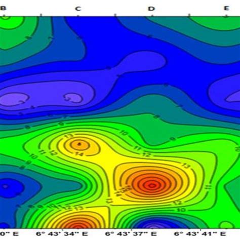 Aquifer Depth Iso Map 4 5 Iso Resistivity Contour Maps 4 5 1 Download Scientific Diagram