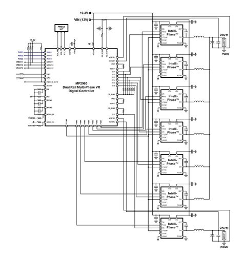 Mp2891 Dual Loop Digital 16 Phase Controller With Pwm Vid Interface