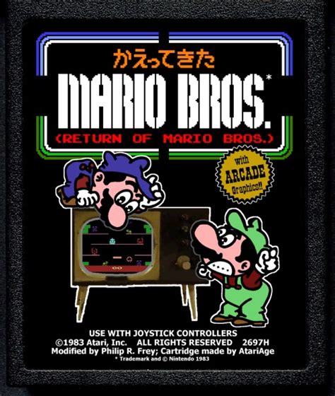 Return Of Mario Bros Atariage Edition Members Gallery Atariage