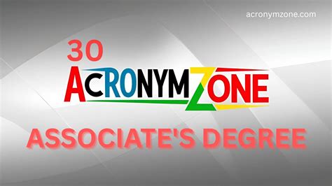 🎓 What Does Associates Degree Acronym” Really Mean