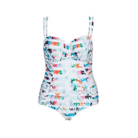Found 26 Swimsuits To Flatter Every Figure Plus Size Swimwear Ruched Swimsuit Plus Size