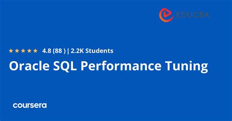 Oracle SQL Performance Tuning Coursera