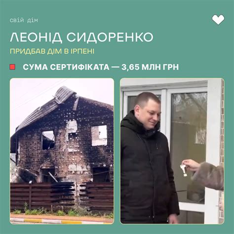 5 історій українців які придбали житло за сертифікат єВідновлення Свій дім