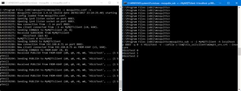 Tuturial Mbedtls Ssl Certificate Verification With Mosquitto Lwip And Mqtt Mcu On Eclipse