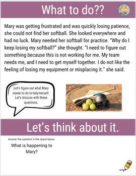 Executive Functioning Problem Solving Home And School Life Worksheets