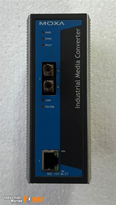 Moxa Imc 101 M St Industrial Media Converter Rev 2 3 For Sale