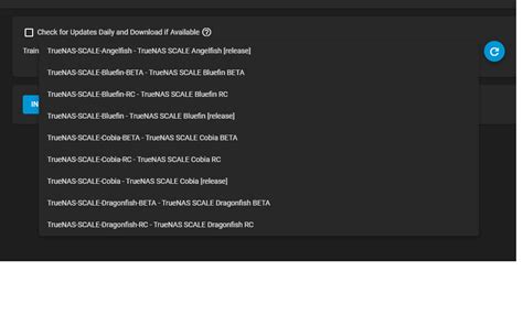 Truenas Core 133 Update Train Not Available Truenas General