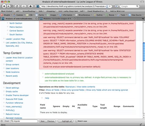 Select Command Denied To User When Analyzing Table 453002