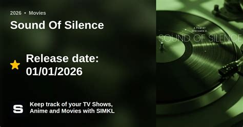 Sound Of Silence 2026