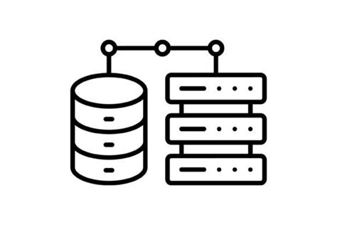 Database Outline Icon Graphic By Dragon Icons Creative Fabrica