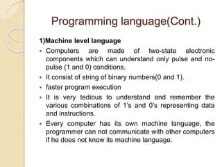 Overview Of Programming Pptx