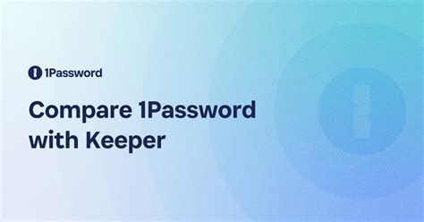 1password Vs Keeper Password Manager Comparison 1password