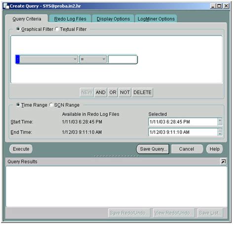 Zorac My Oracle Home Extracting Information From Redo Logs With Logminer